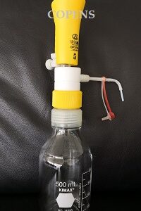 Bottle Top Dispenser, 2ml, Optifix Solvent, Isolab Germany - AB LAB MART