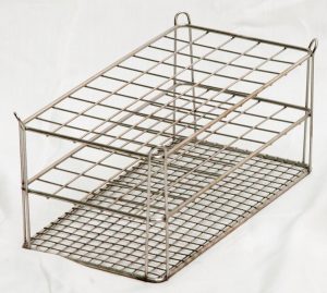 Test Tube Rack, Stainless Steel, 18 mm dia. - AB LAB MART